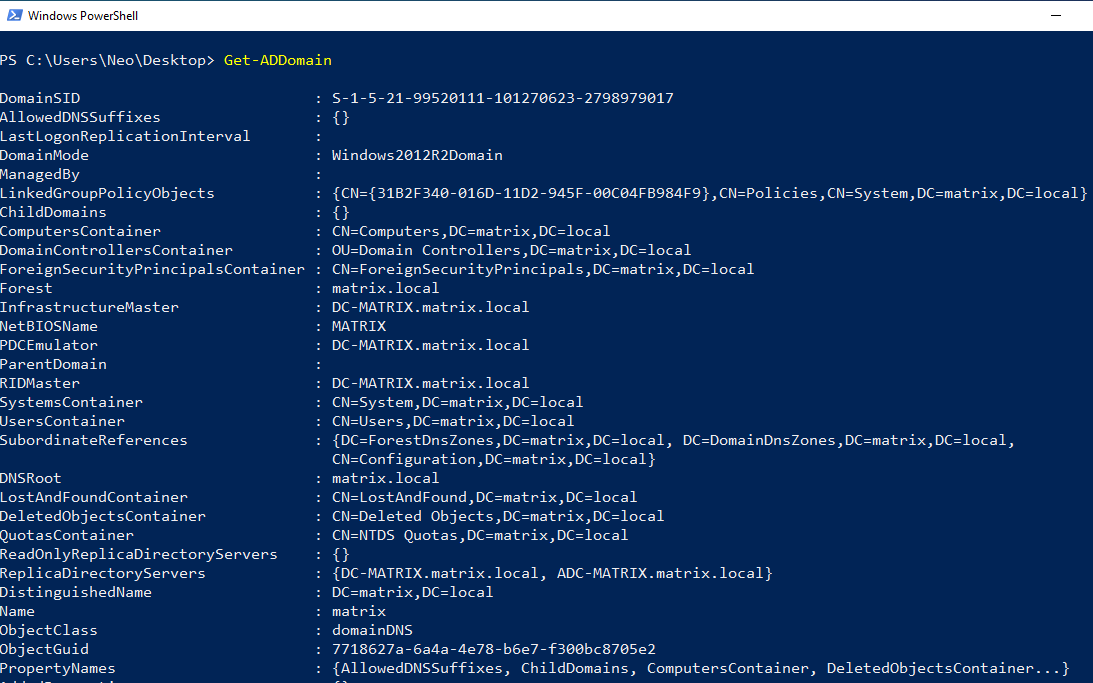 Active Directory Pentest Lab | Recon with PowerShell - Hebun ilhanlı